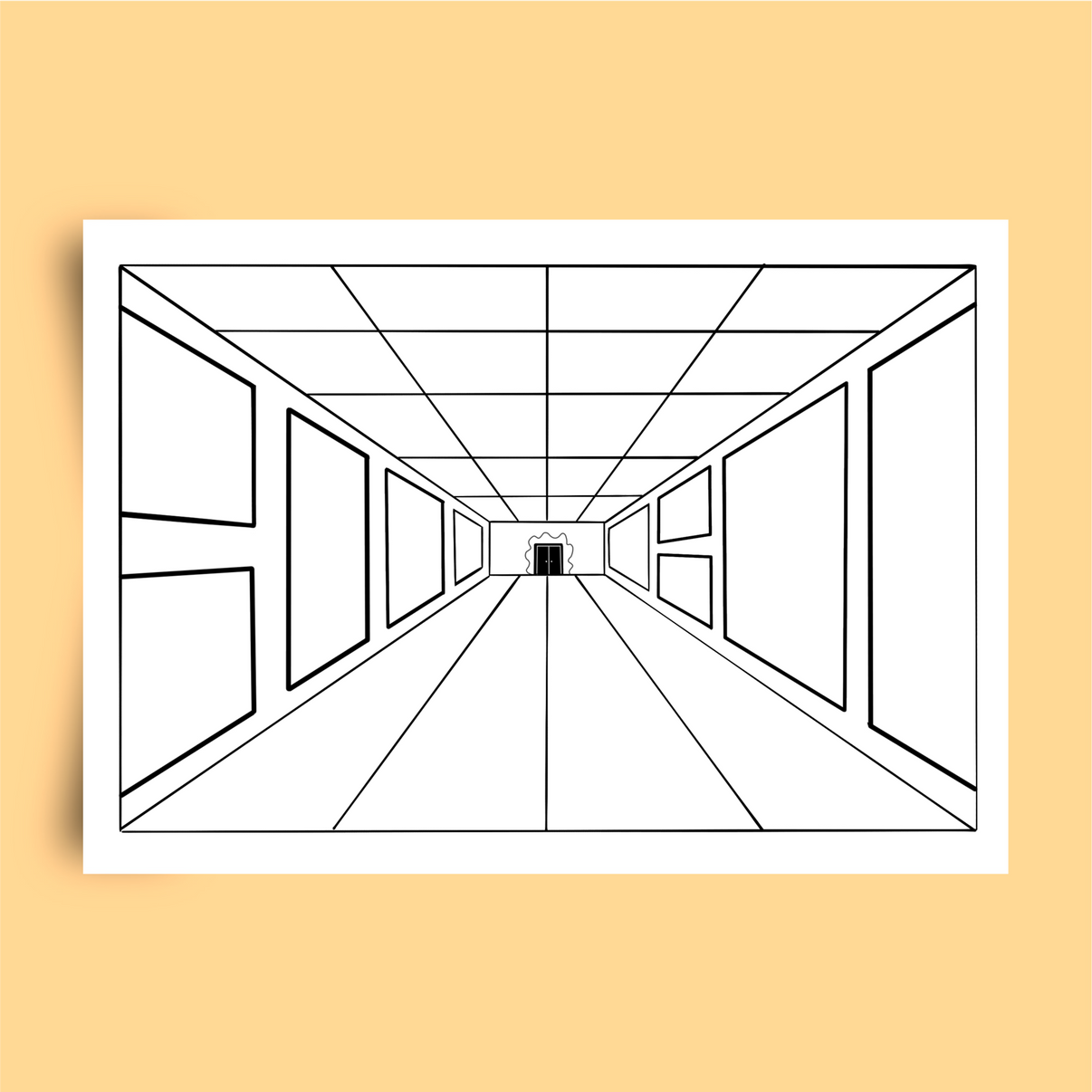 3D Mini Art Gallery template - Free download – Art by Hanna Lee Tidd